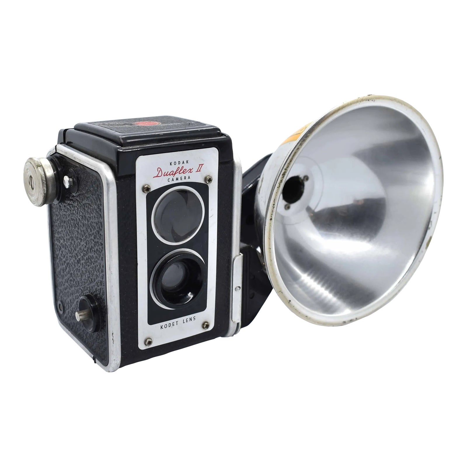 Vintage Kodak Duaflex II Camera Kodet Lens With Flash Usa | Chairish