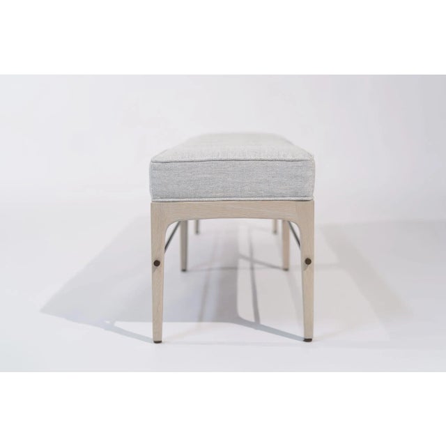 Linear Bench in White Oak and Bronze Series 72 by Stamford Modern ...