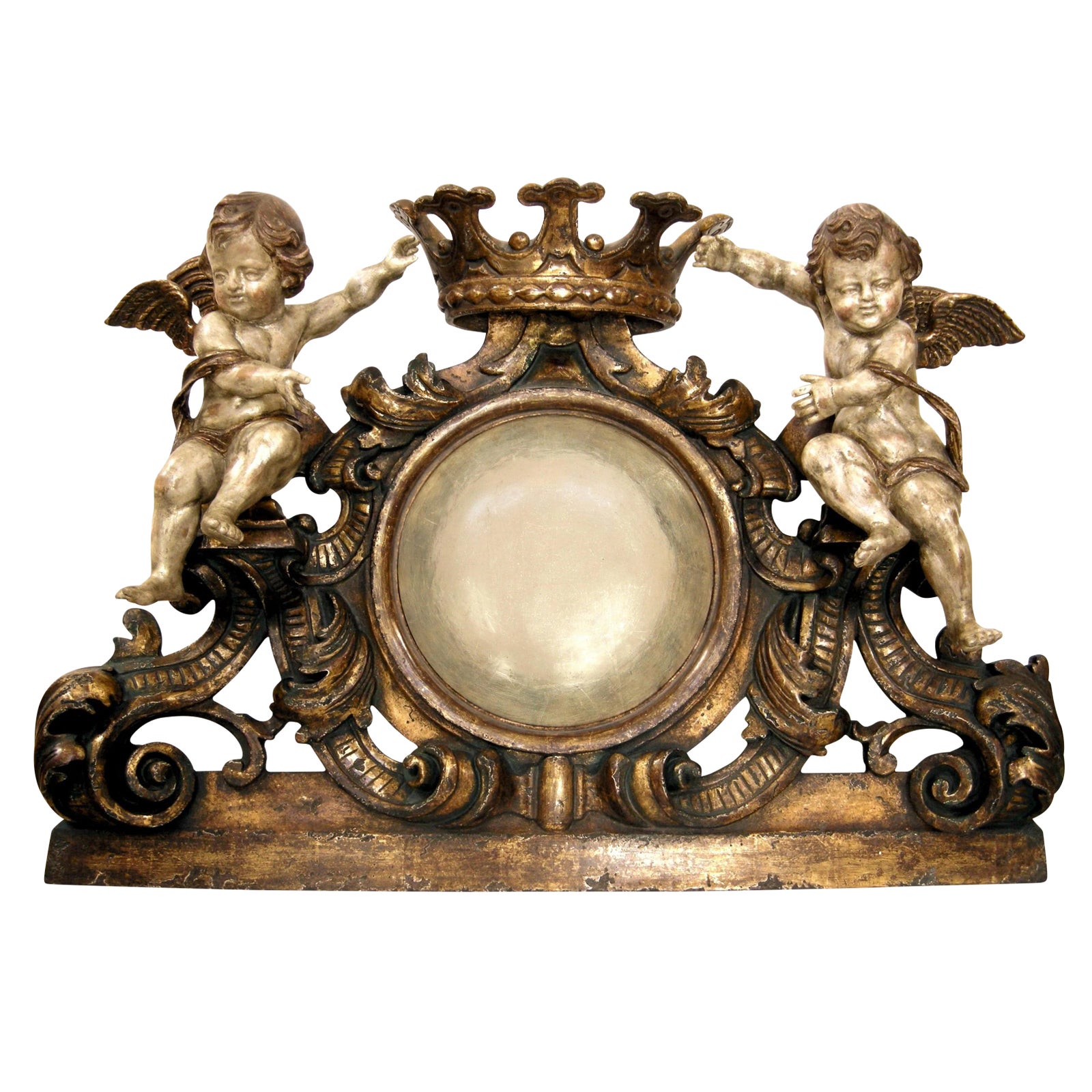 Large Carved Italian Heraldic Crest Over Door by Randy Esada Designs ...