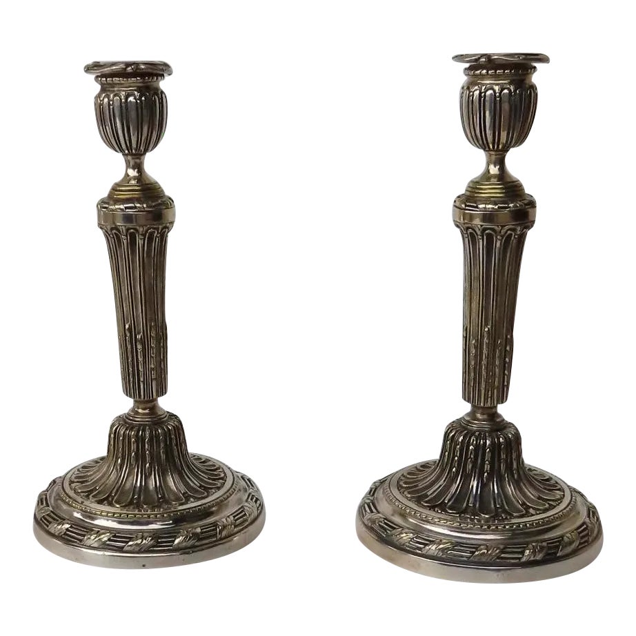 18th C. French Candlesticks - a Pair | Chairish