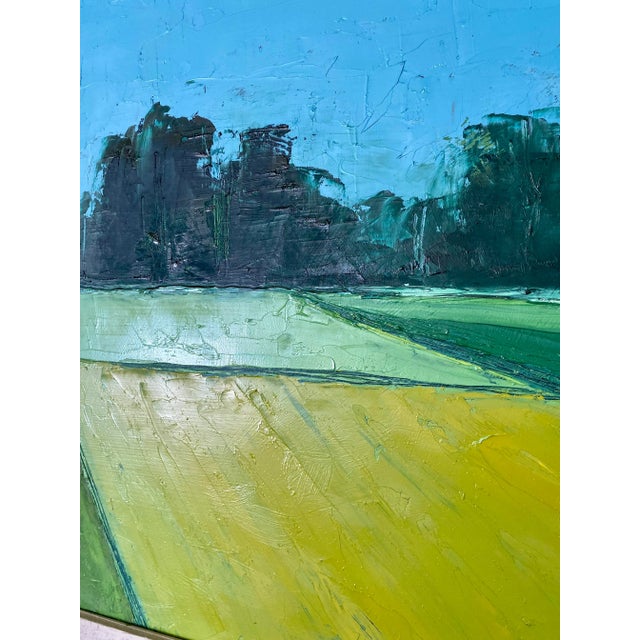 John Magill Oil Painting on Masonite " Summer #17 " | Chairish