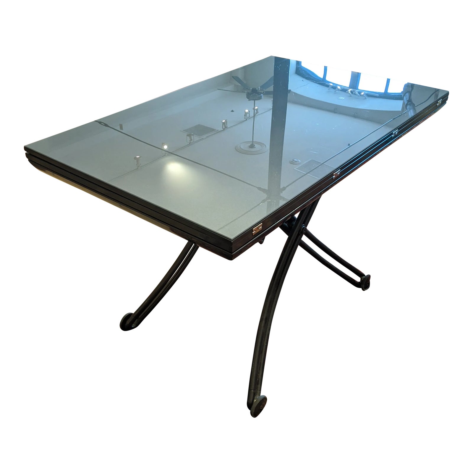 Modern Adjustable Coffee & Dining Table | Chairish
