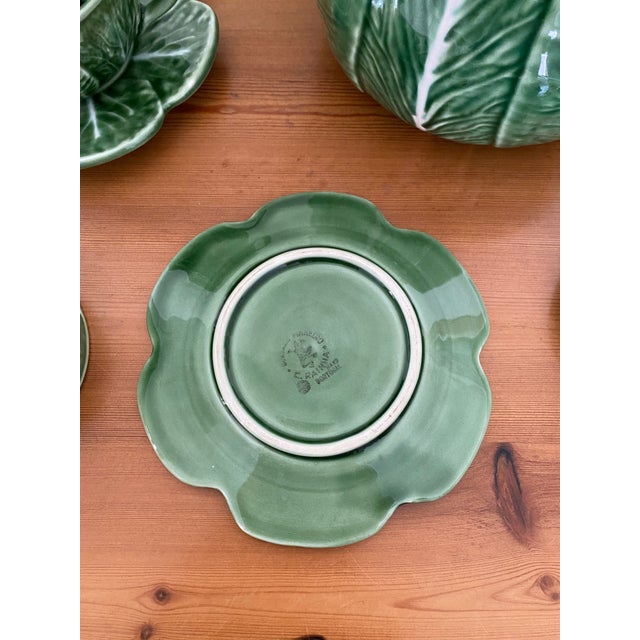 Bordallo Pinheiro Green Cabbage Tea Set- 11 Pieces | Chairish