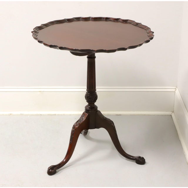 Ware & Co Collectors Group Antique Mahogany Chippendale Tilt-Top Pie ...