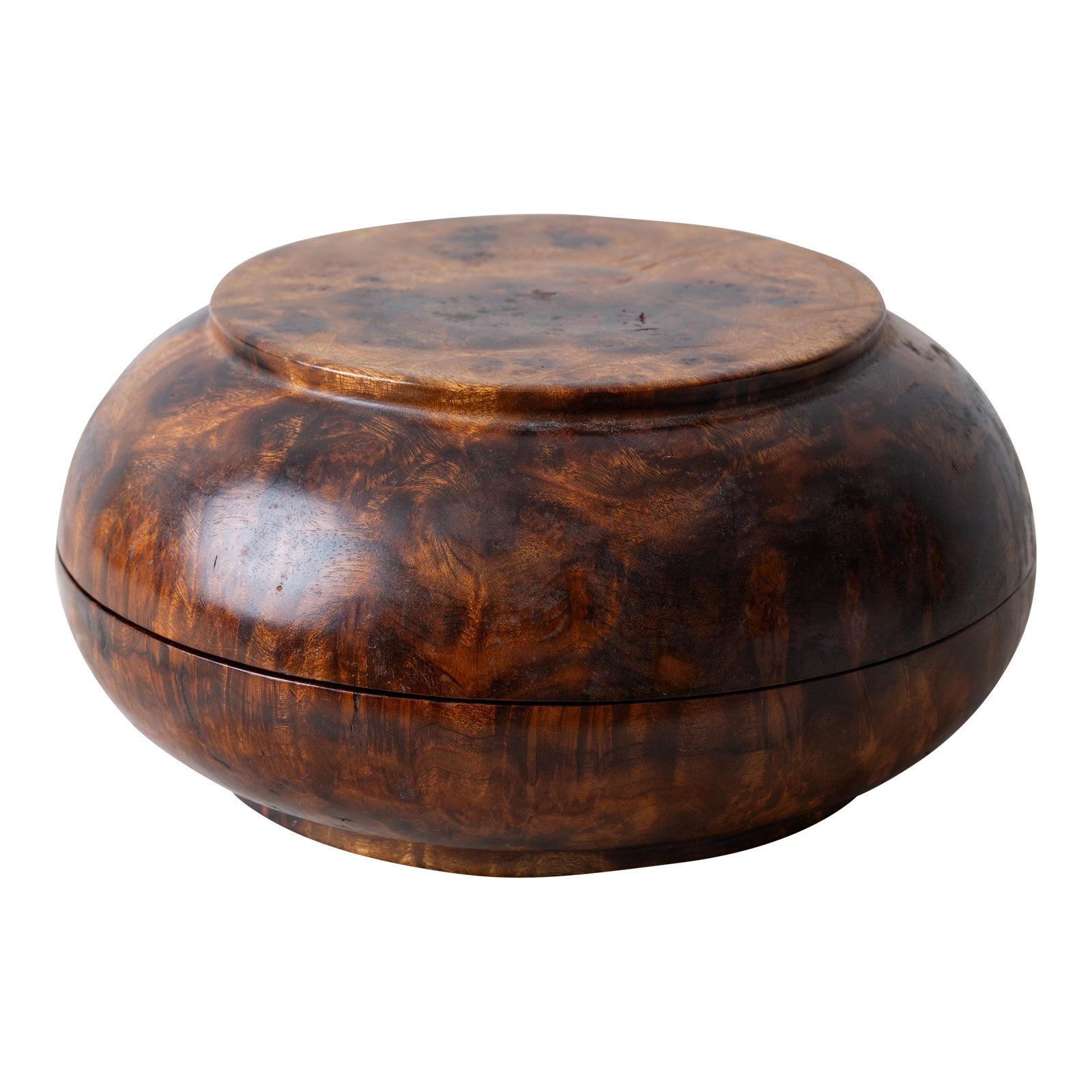 Bhutanese Burl Dhapa Bowl | Chairish