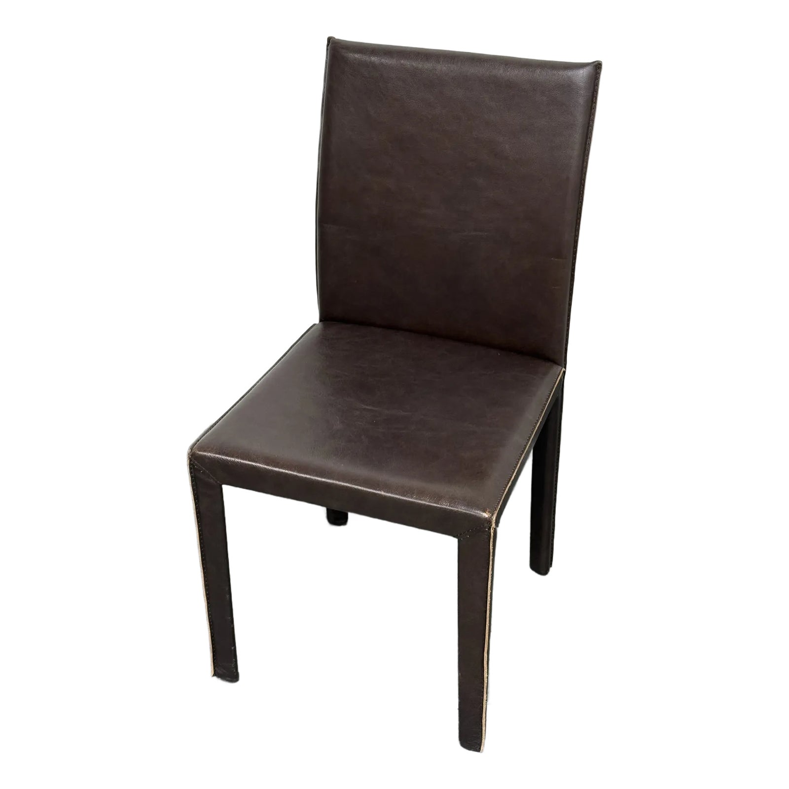 Crate & Barrel by Maria Yee Folio Side Chair | Chairish