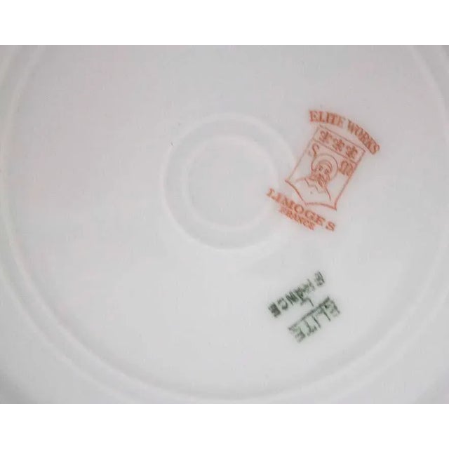 Set of 8 Limoges Plates - Elite Works France | Chairish
