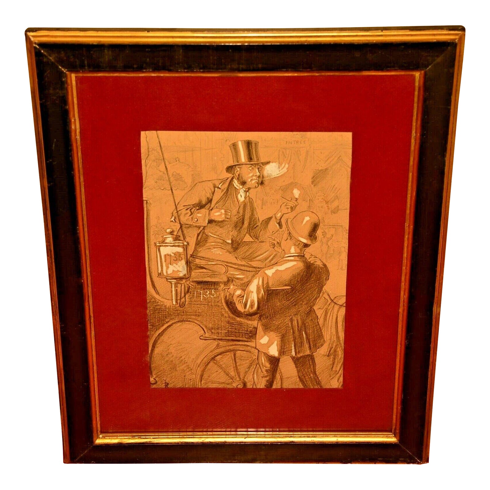 Frederick Barnard Antique Original Artist Signed 19th Century ...