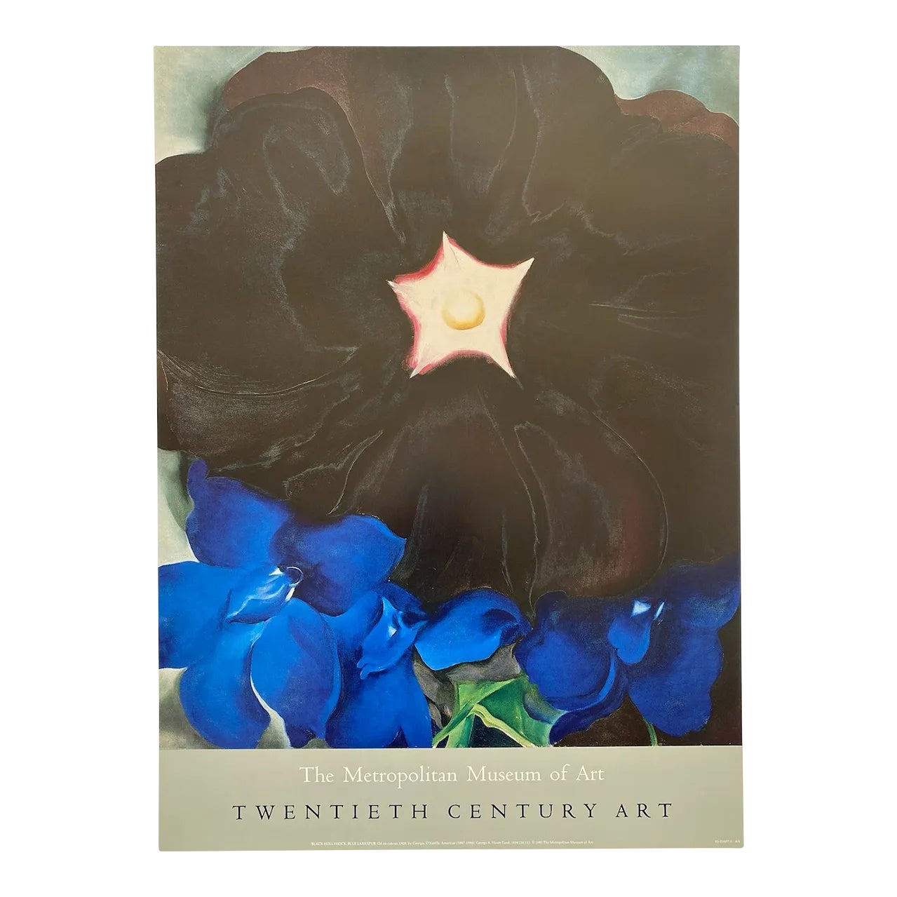 Georgia O'Keefe Vintage 1987 Modernist Lithograph Print Museum Poster ...