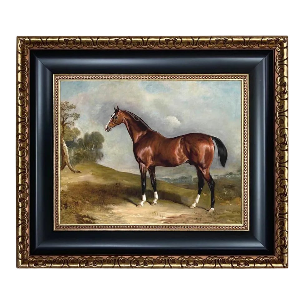 "Portrait of Sultan in Landscape" Contemporary Reproduction Print on ...