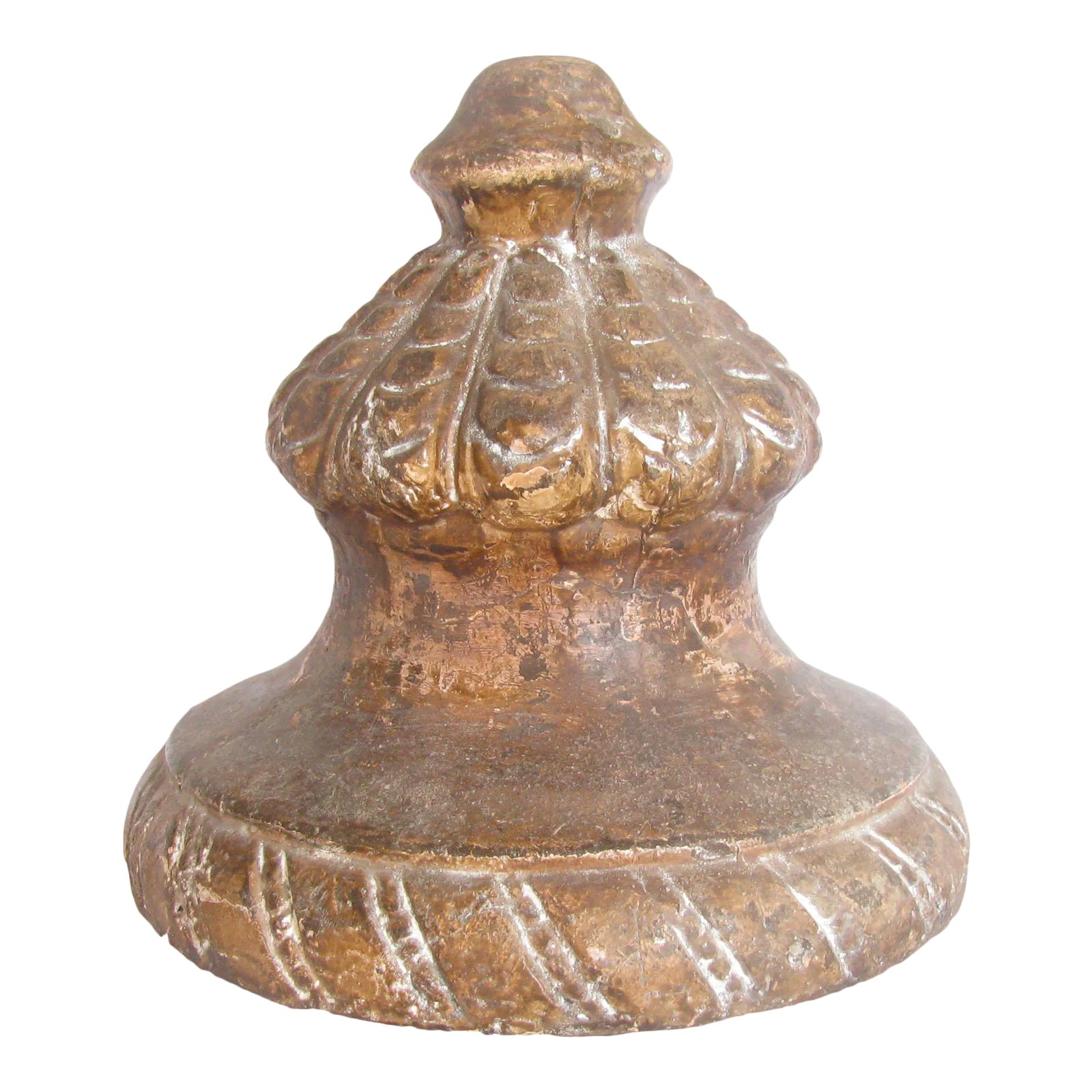 French Vintage Pottery Finial | Chairish
