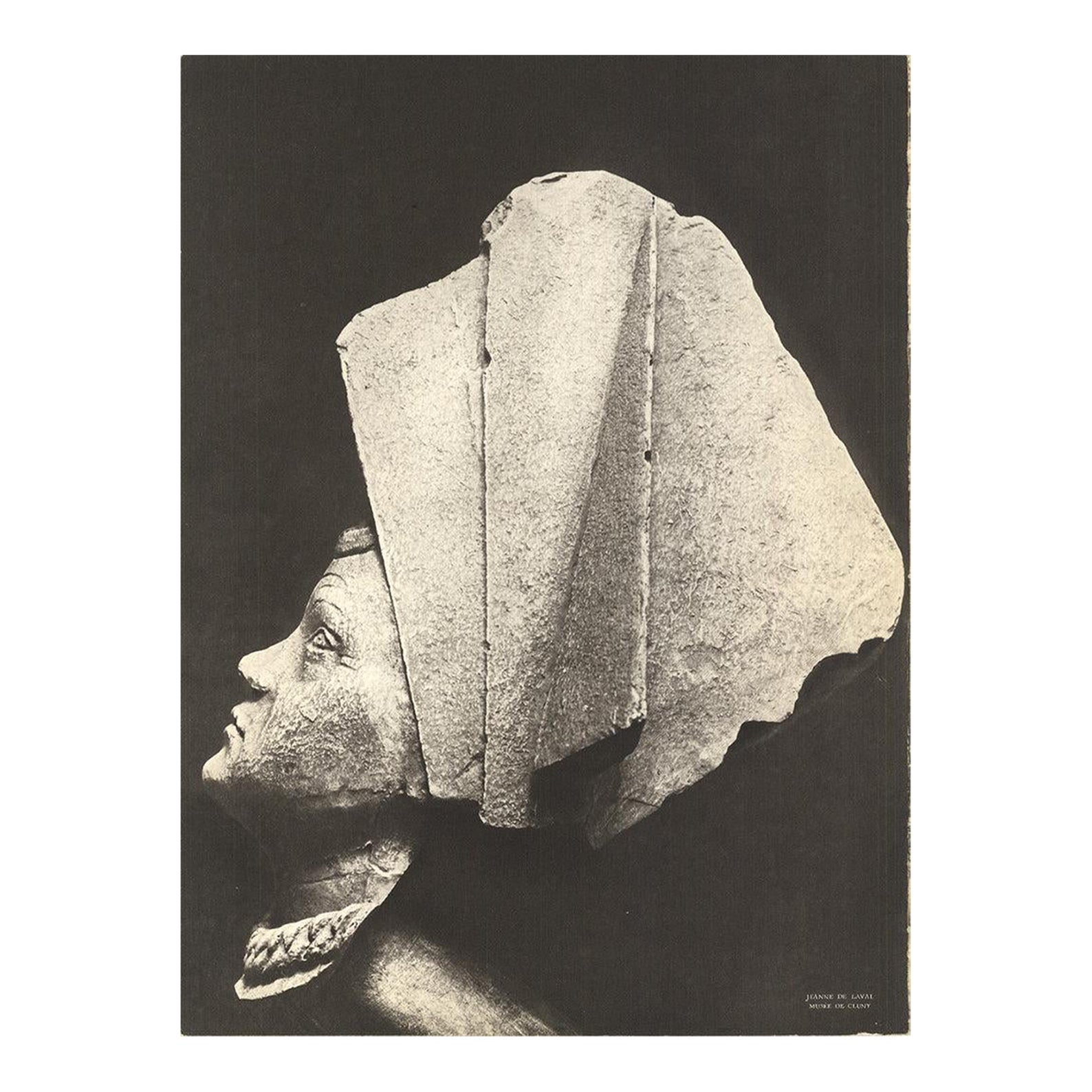 JEANNE DE LAVAL Musee de Cluny, 1952 | Chairish