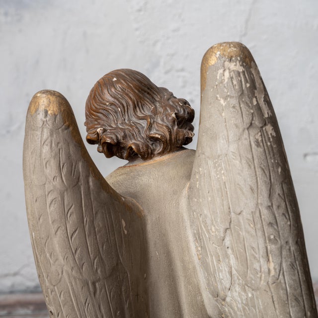 Plaster Altar Angels, 19th Century | Chairish
