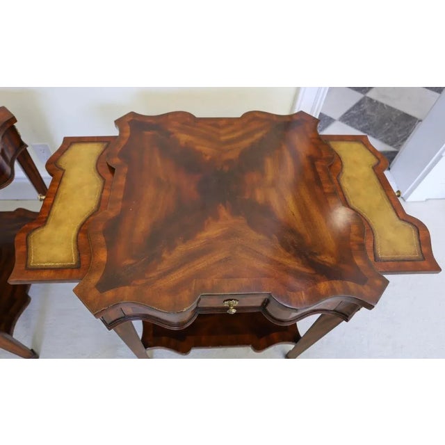 1990s Maitland-Smith McKinley Mahogany Occasional Accent Side Table ...