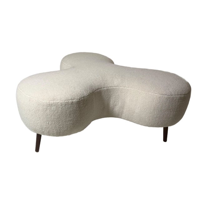 1970s Clover Ottoman | Chairish