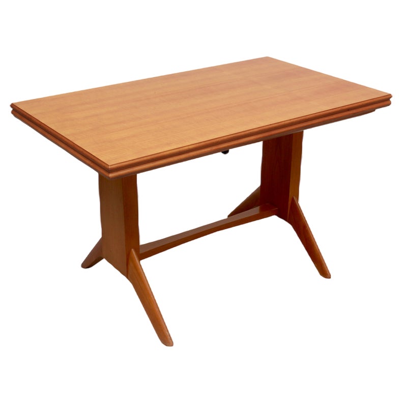 Extendable Table in Cherry from Wilhelm Renz, 1950s | Chairish