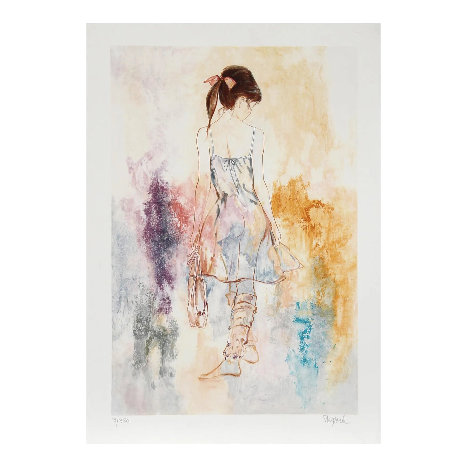 Ballerina, Richard Shepard Lithograph | Chairish