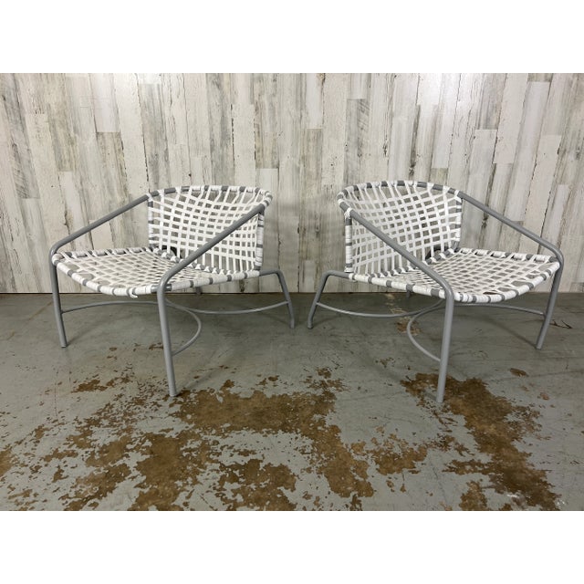 Inouye, Kantan for Brown Jordan Lounge Chairs and Ottoman | Chairish