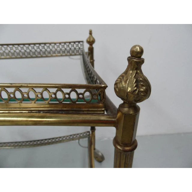 Vintage Brass Trolley, 1960s | Chairish