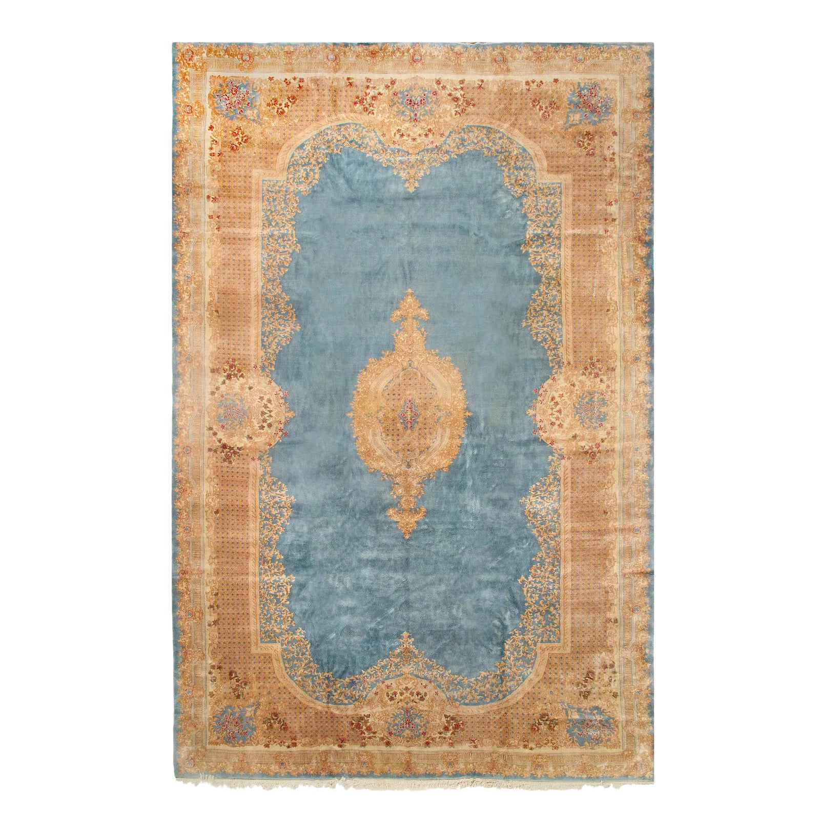 Pasargad Vintage Persian Royal Kerman Hand-Knotted Rug - 11′10" × 19'3 ...