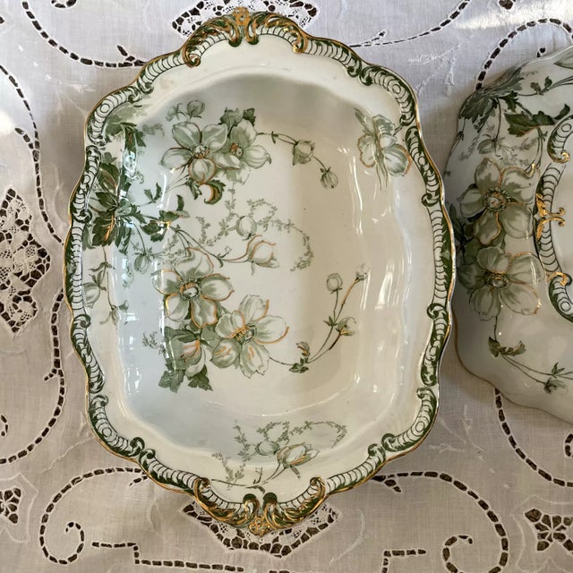 Antique Sutton Covered Serving Dish | Chairish