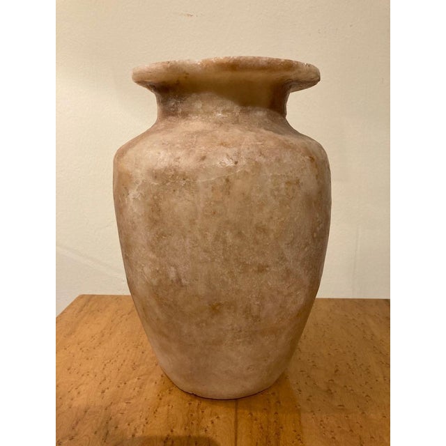 Grand Tour Egyptian Alabaster Jar | Chairish