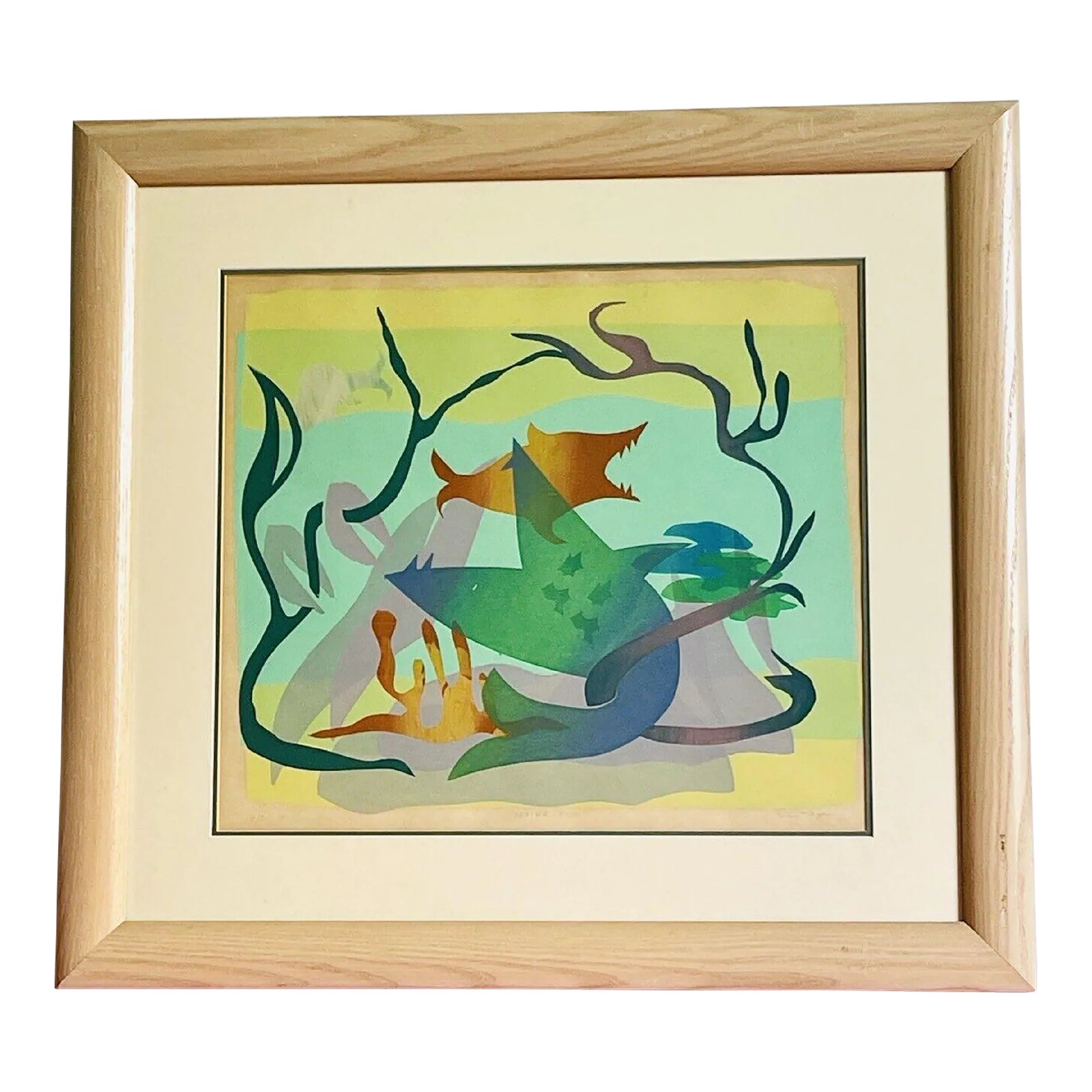 Festive Fish by Rita Kaye Fine Art Limited Edition Lithograph | Chairish