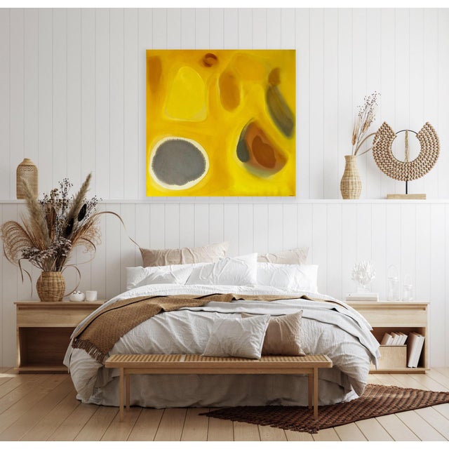 Sunday Abstract Painting | Chairish