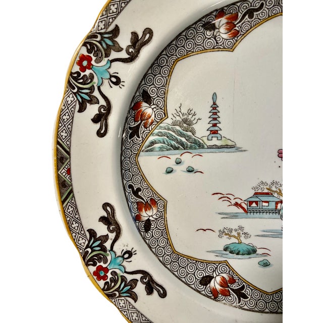 Antique Spode "Landscape" Copland England Dinnerware Plates- Set of 2 ...