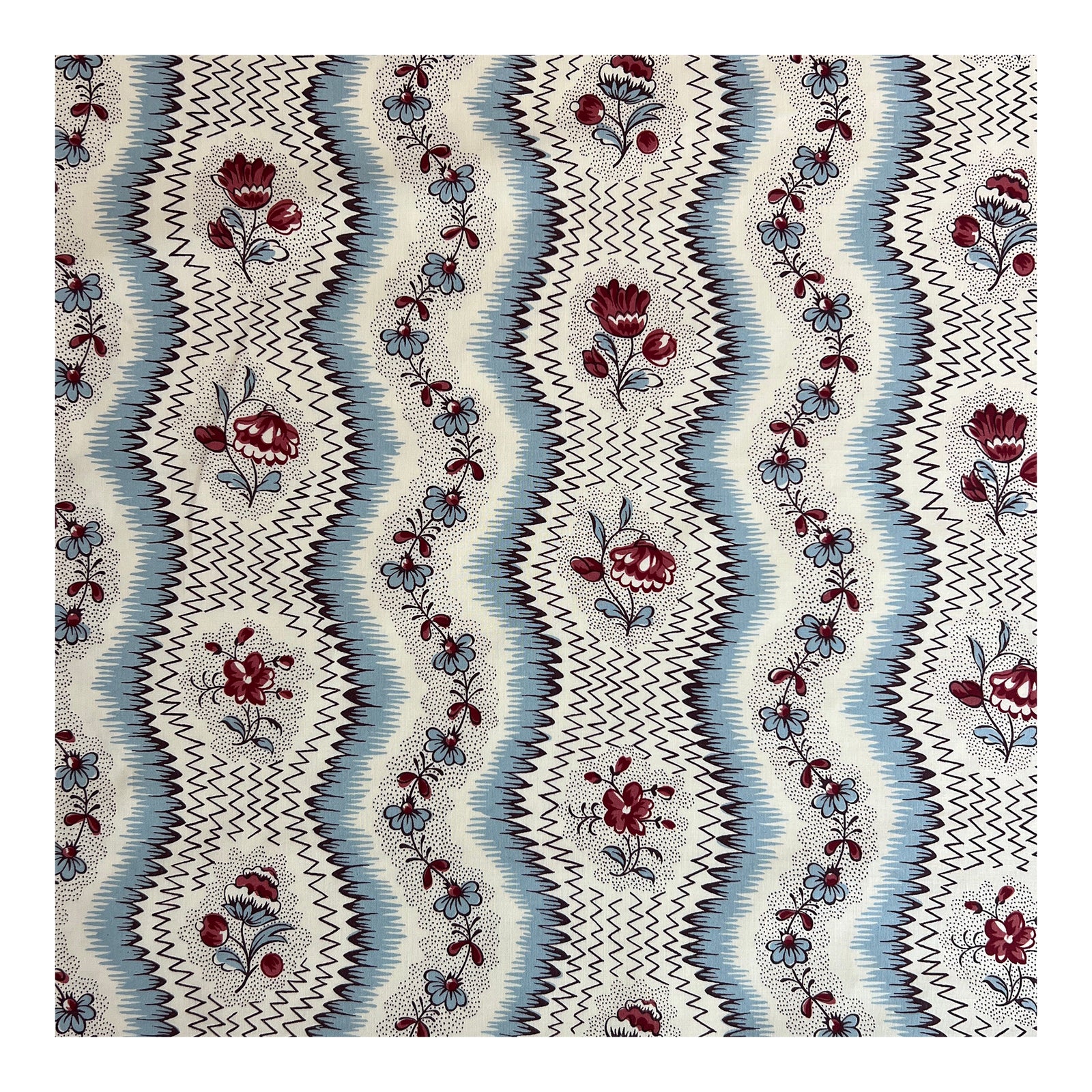 French Pierre Frey Le Manach Greuze Cotton Fabric - 6 Yards | Chairish