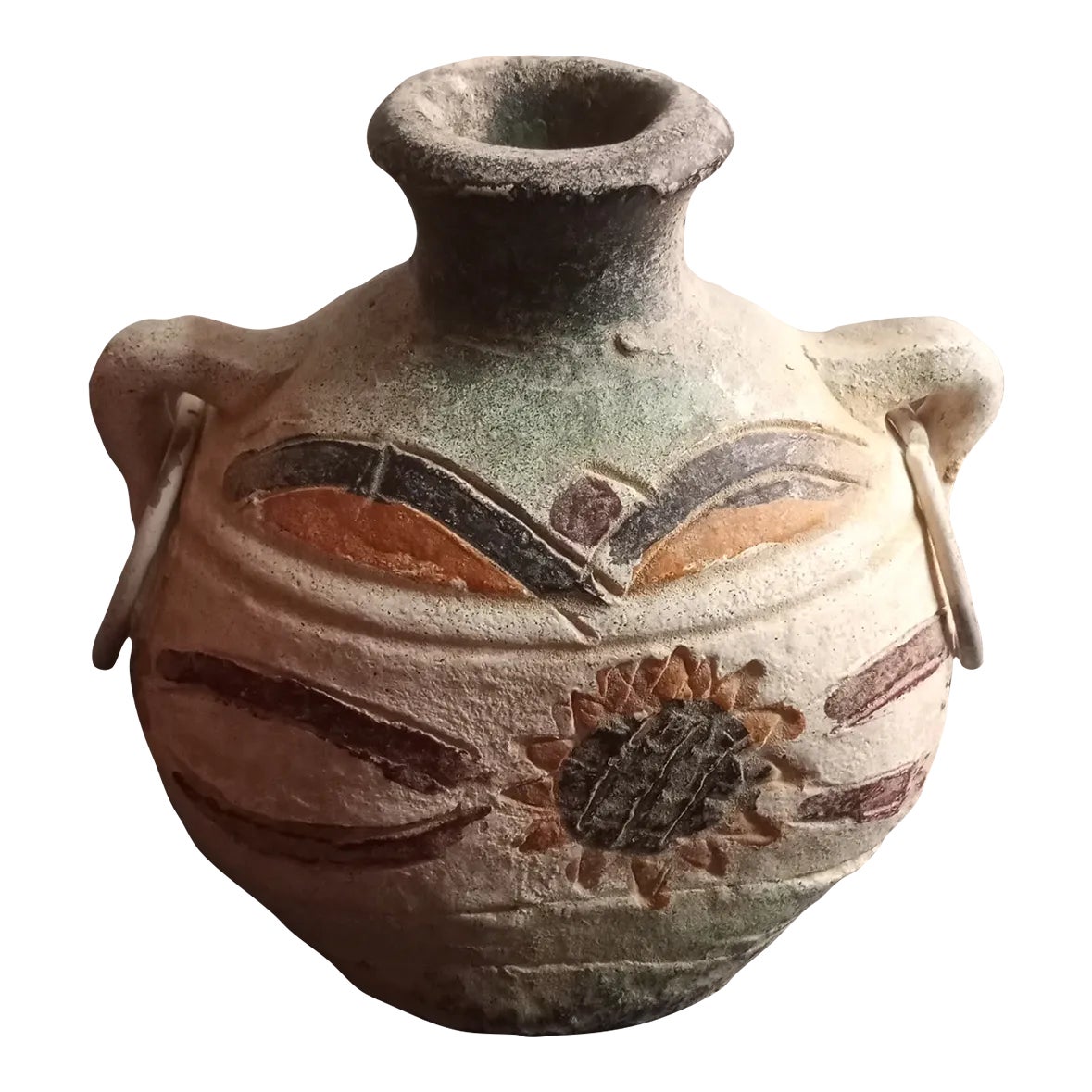 1970s Hand Painted Art Studio Pottery From Arizona | Chairish