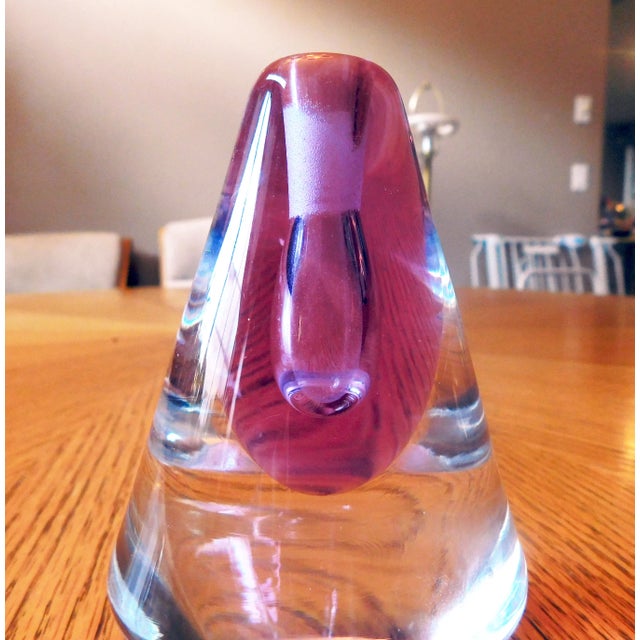 1950s Signed Neodymium Alexandrite Cased Studio Art Glass Perfume ...