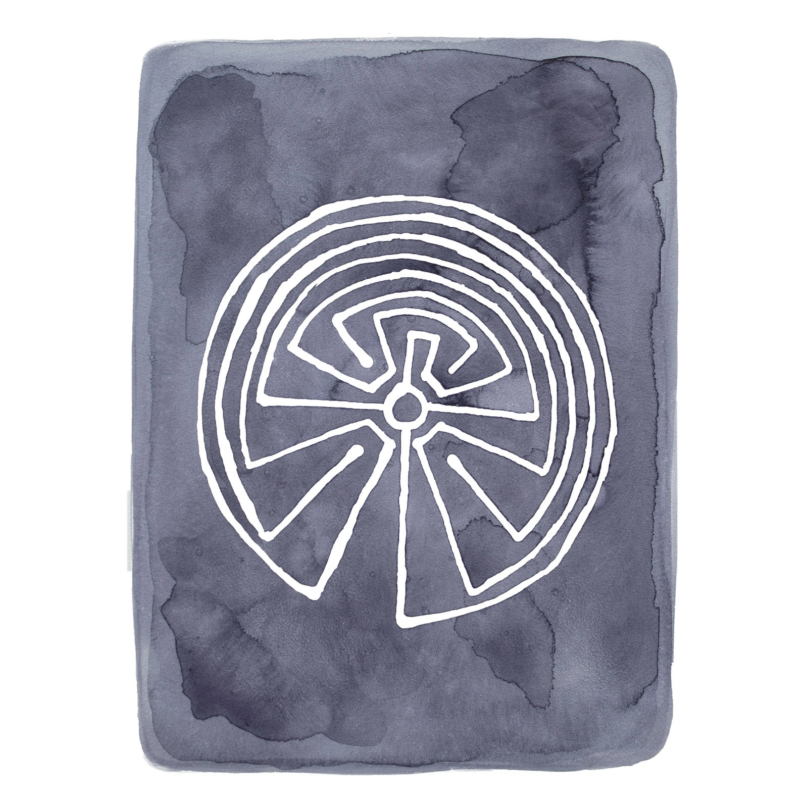 Mayan Labyrinth, Limited Edition Print | Chairish