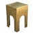 Brass Finish Arch Side Table | Chairish
