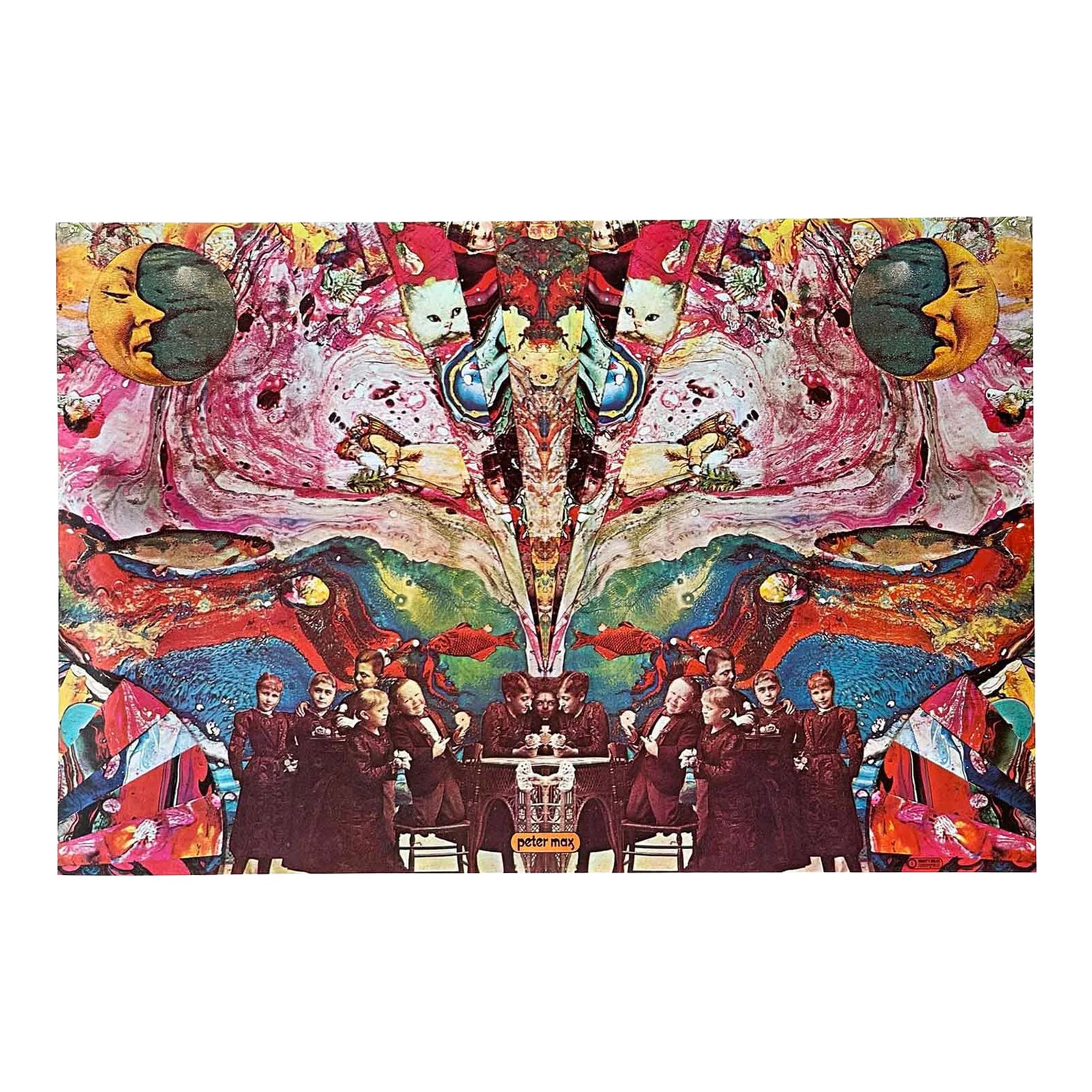 Peter Max Pop Art Poster 3 Midget’s Dream 1970 | Chairish