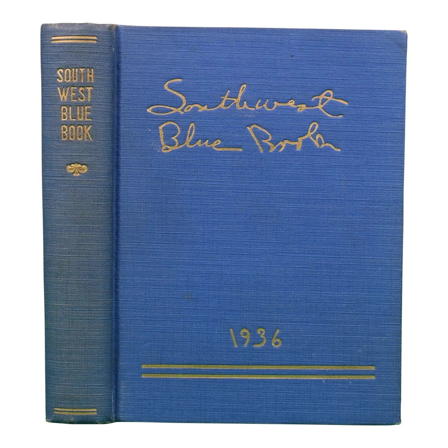 "Southwest California Blue Book" 1936 Berry, Lenora King [Editor ...