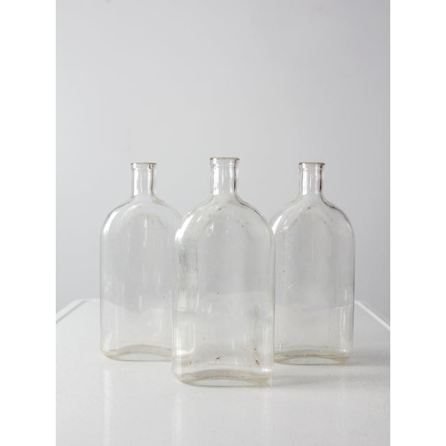 Antique Pyrex Apothecary Bottle Collection - - Set of3 | Chairish