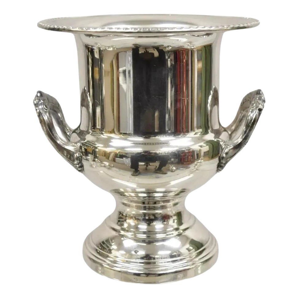 Mid 20th Century Kent Silversmiths Silver Plated Trophy Cup Champagne ...