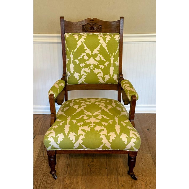 Late 19th Century Victorian Eastlake Style Chair | Chairish