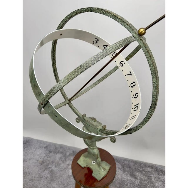 Vintage Swedish Sun Clock or Armillary Sun Dial Attributed to Sune ...