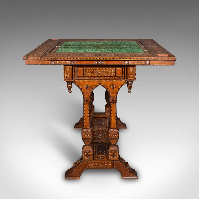 1900's Antique Combination Games Table | Chairish