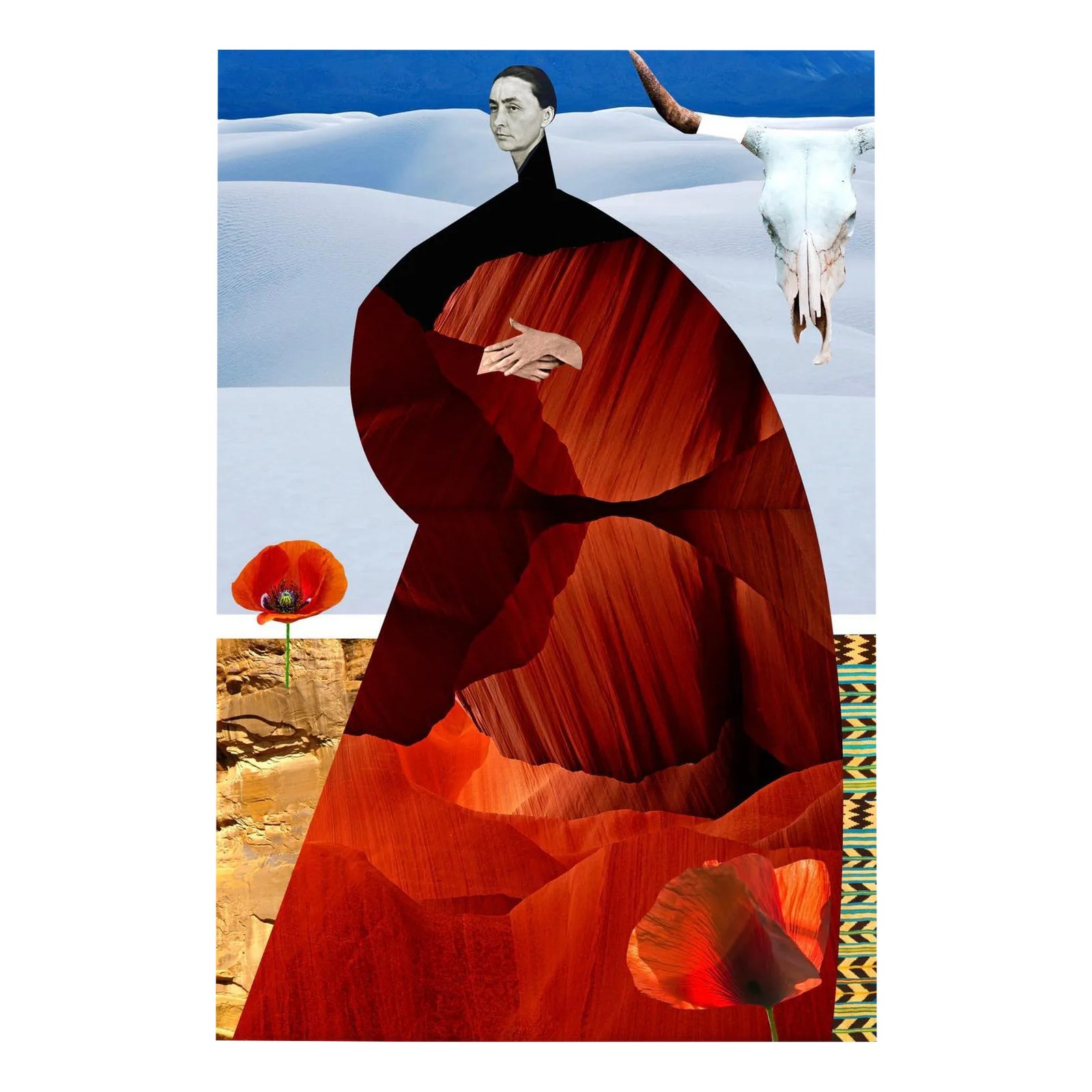 Johanna Goodman, Georgia O'Keeffe, Giclée Print | Chairish