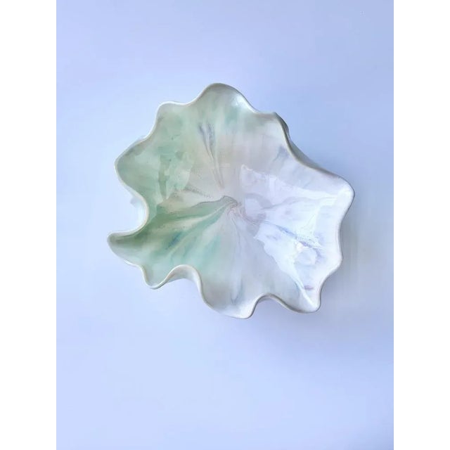 Ceramic Shell Bowl by Natalia Coleman | Chairish