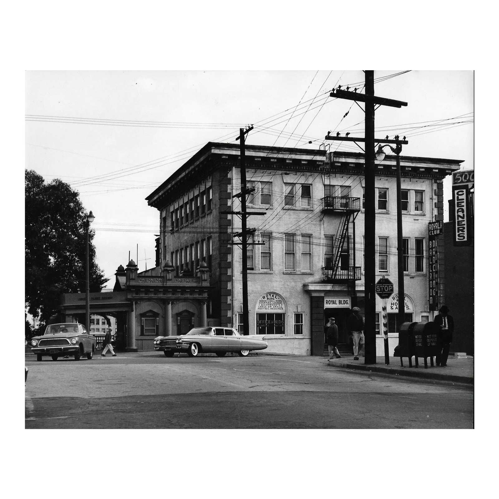 1960 Don Ware Downtown Los Angeles Photograph | Chairish