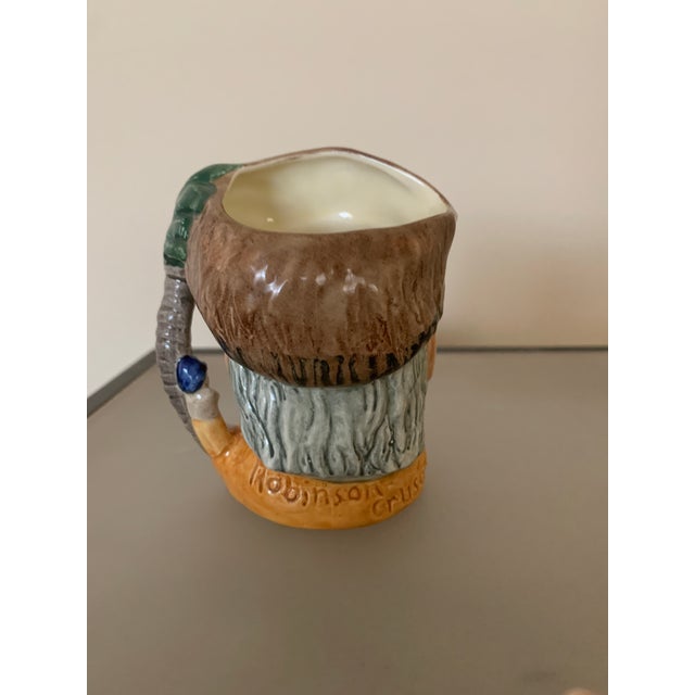 Royal Doulton Character Jug "Robinson Cruiso " D6539 Literature Series ...
