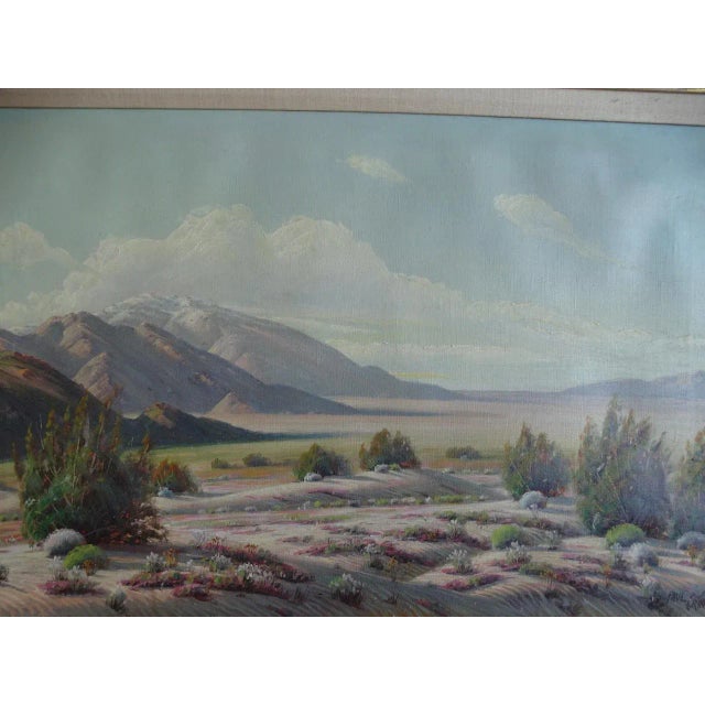 1950s Paul Grimm Desert Extremities Oil on Canvas Painting, Framed ...
