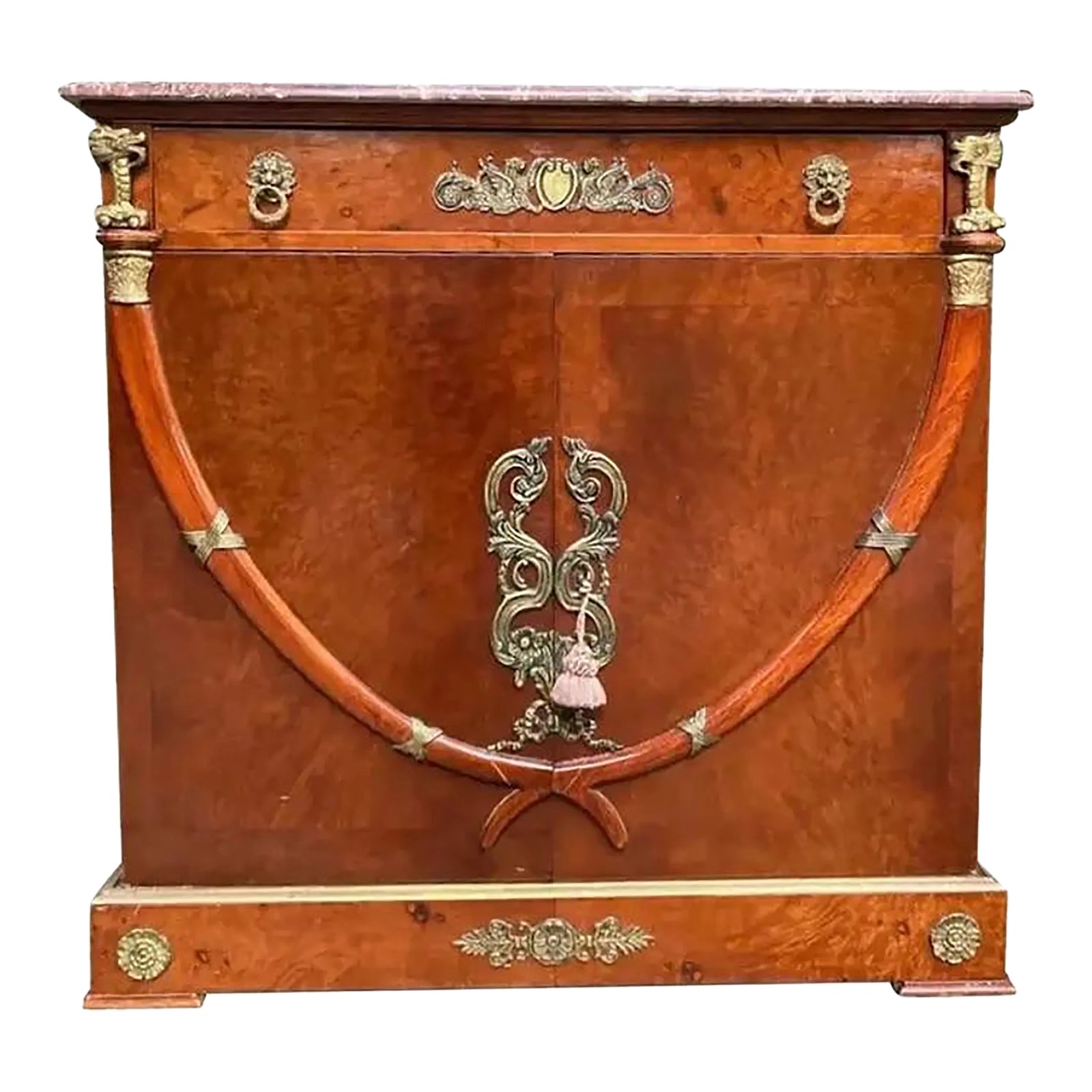 1970s Chinoiserie Style Hall Chest | Chairish