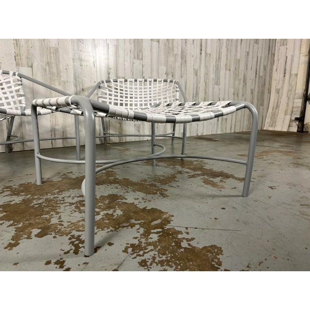 Inouye, Kantan for Brown Jordan Lounge Chairs and Ottoman | Chairish