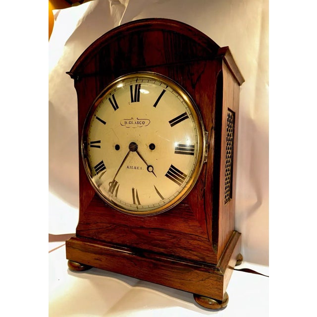 19th Century English/Irish Twin Fusee Bracket Mantel Clock- Regency ...