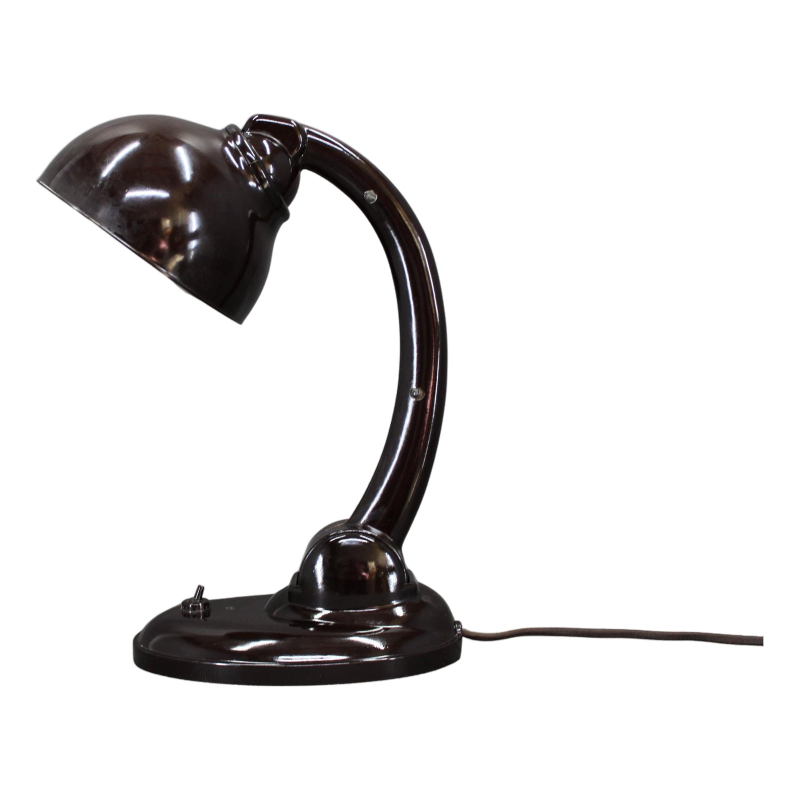 Bauhaus Bakelite Model 11126 Table Lamp attributed to Electrosvit ...